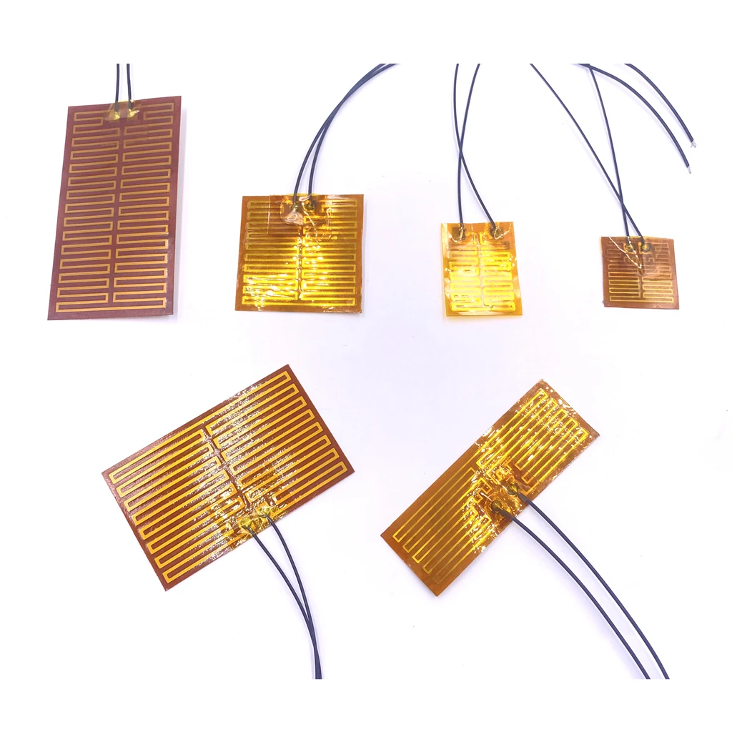 175x20mm 5v 12v 24v 110v 220v Pi Heating Film Polyimide Adhesive ...