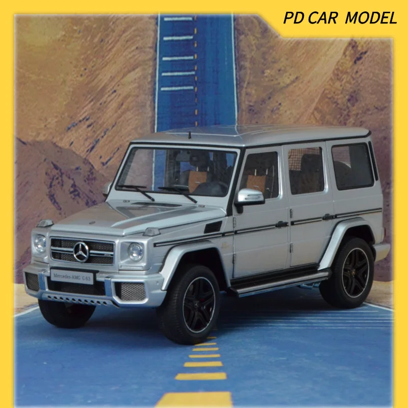 AUTOART-Collectible-1-18-Scale-Model-Mercedes-AMG-G-63-Silver-Gift-for ...