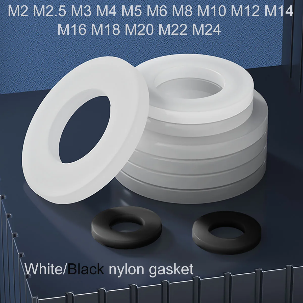 Nylon-Gasket-Rubber-Plastic-Gasket-Ultra-thin-Insulation-Flat-Gasket ...