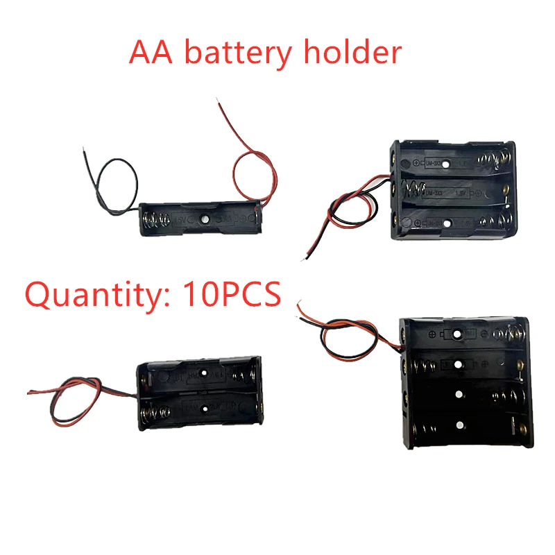 5PCS-AA-Power-Battery-Storage-Case-Holder-Storage-Box-Multi-Purposes ...