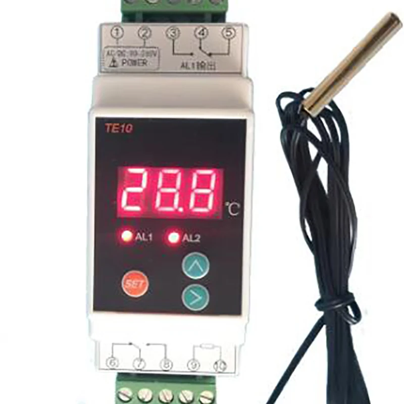 TE10-Rail-type-temperature-controller-Temperature-controller-Digital ...