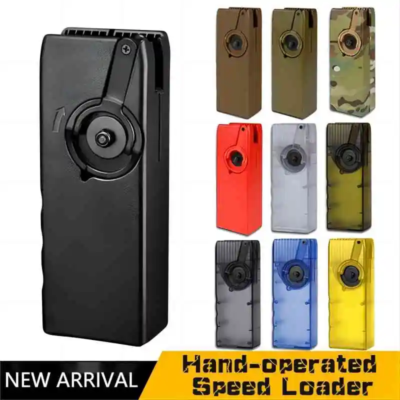Tactical-Quick-Loader-Airsoft-Paintball-1K-Rounds-BB-Hand-Oprated-Speed ...