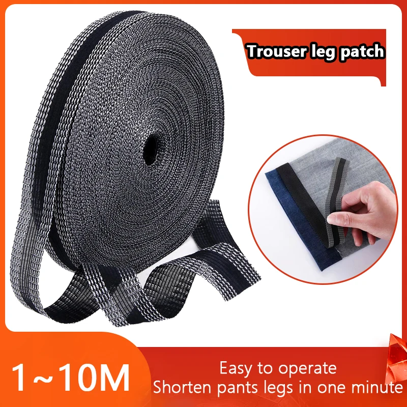 Self-Adhesive-Pants-Paste-Tapes-Ironing-Pant-Edge-Shorten-Stickers ...