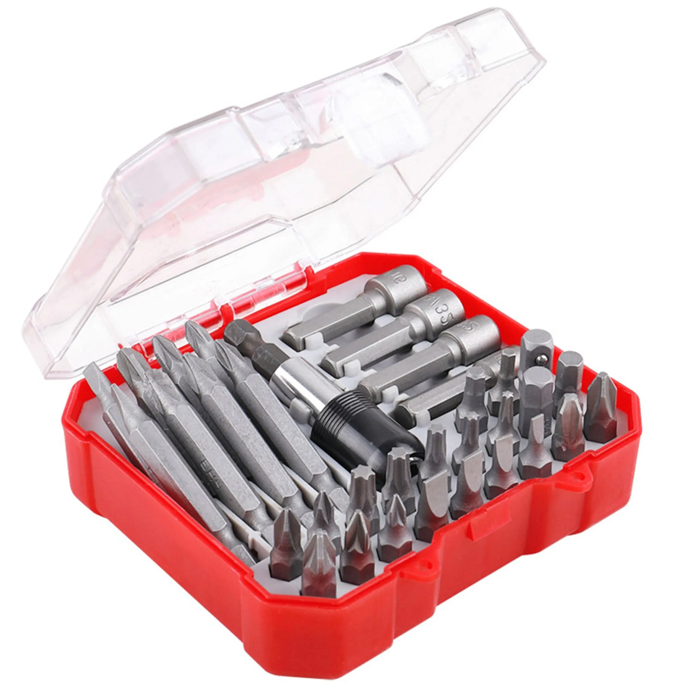 34-In-1-Screwdriver-Bit-Set-Slotted-Phillips-Torx-Hex-Pozi-Nut-Driver ...