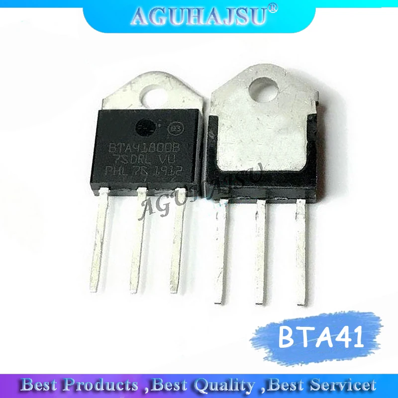 10pcs BTA41 800B BTA41800B BTA41 800 BTA41 Triacs 40 Amp 800 Volts TO ...