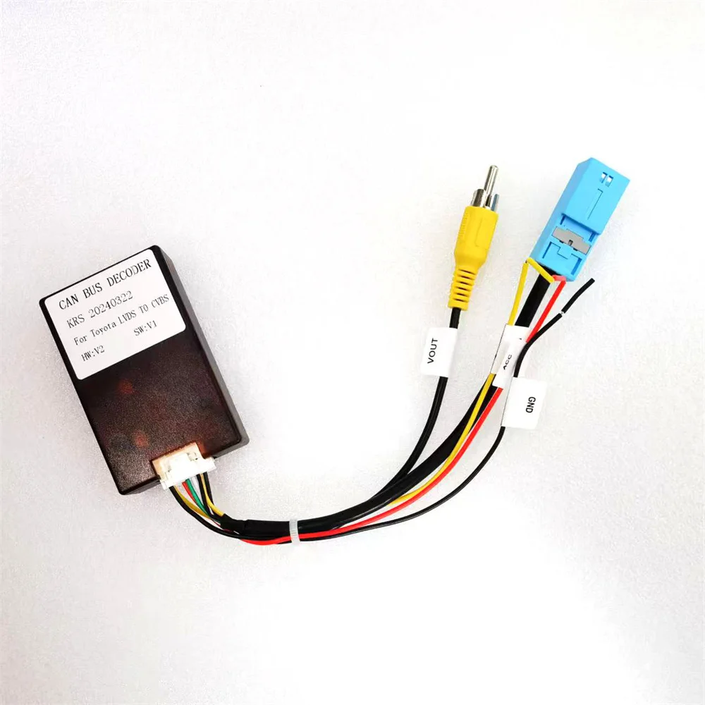 Car-LVDS-To-CVBS-Cable-360-Panoramic-Reversing-Camera-Decoder-Canbus ...