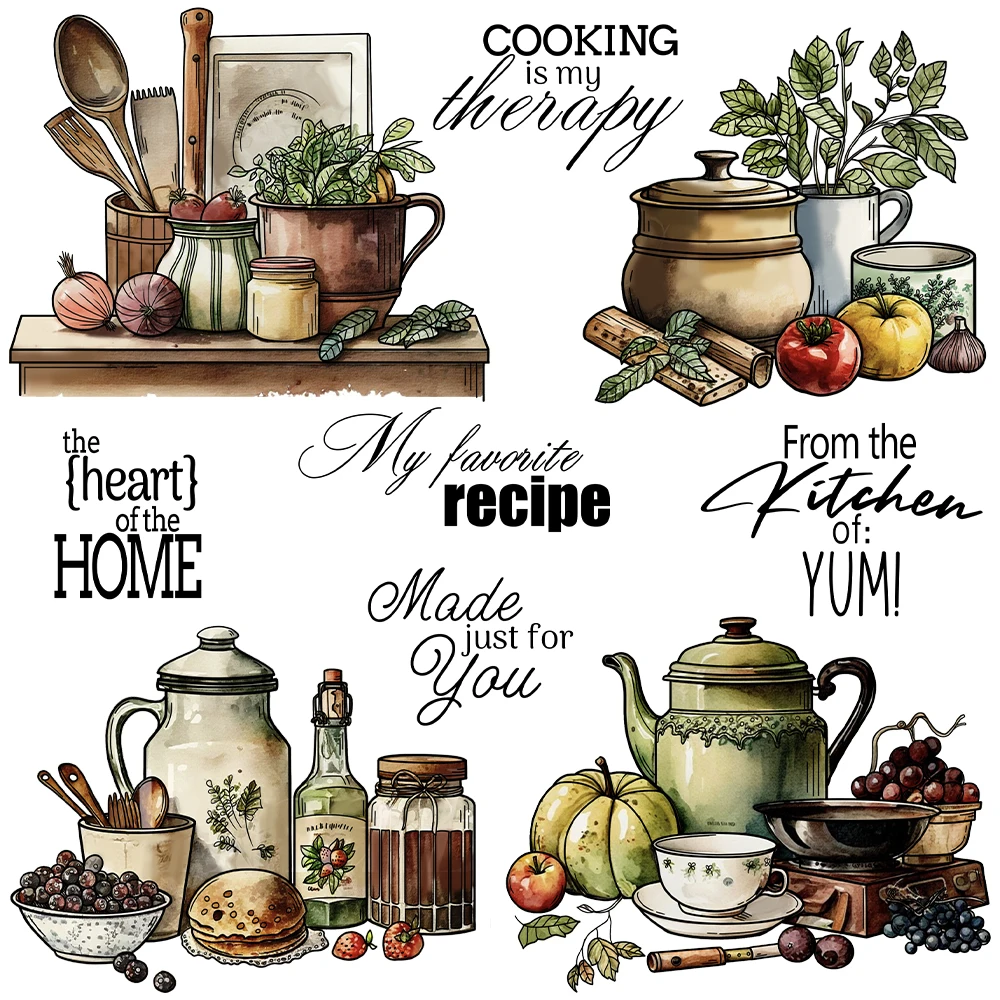 Mangocraft-Home-Cooking-Kitchen-Accessories-Clear-Stamps-DIY ...