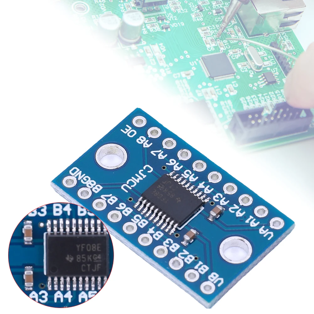 TXS0108E-Logic-Level-Shifter-Bi-Directional-Module-3-3V-5V-8-Channel ...