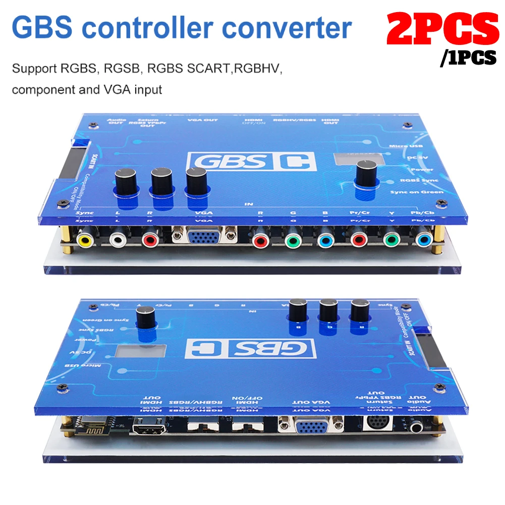 Convertidor de vídeo GBSC para consolas de juegos Retro, Control GBS ...