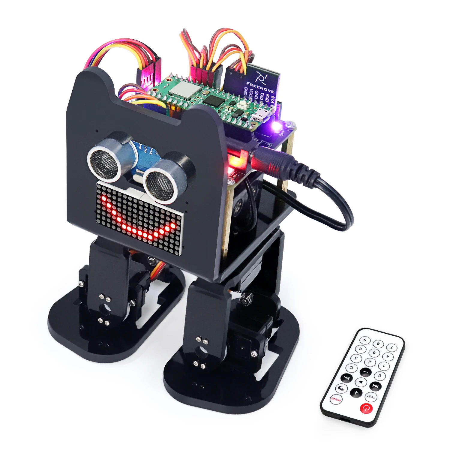 FreenGru-Kit-Robot-Bipedal-pour-Raspberry-Pi-Pico-W-Matrice-LED ...