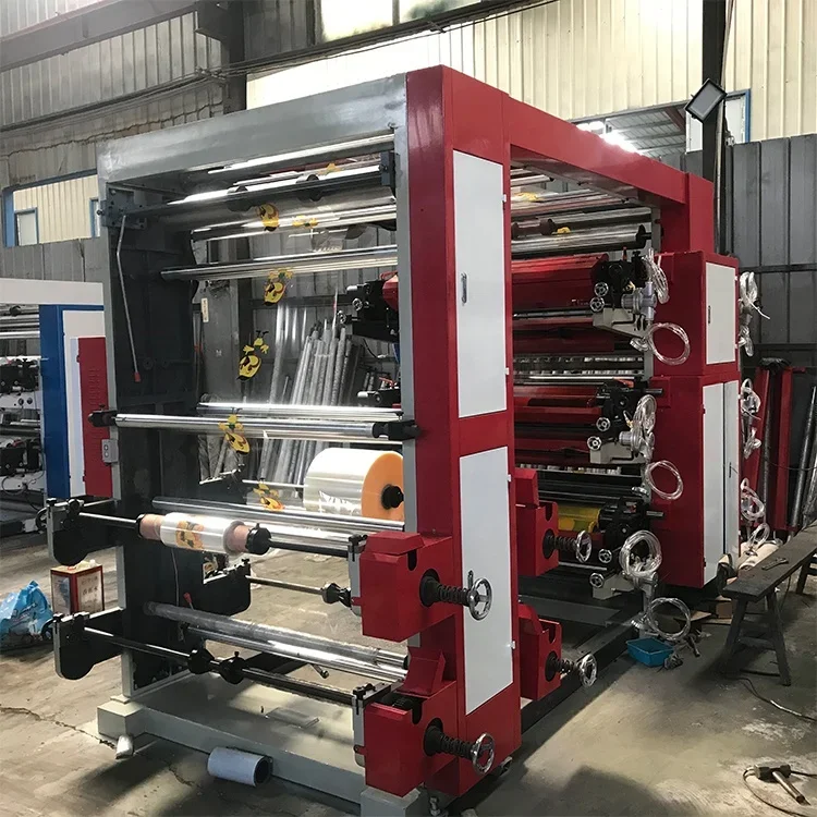 YG Customized Factory Sale 6 Color Flexographic Printer Machine High ...