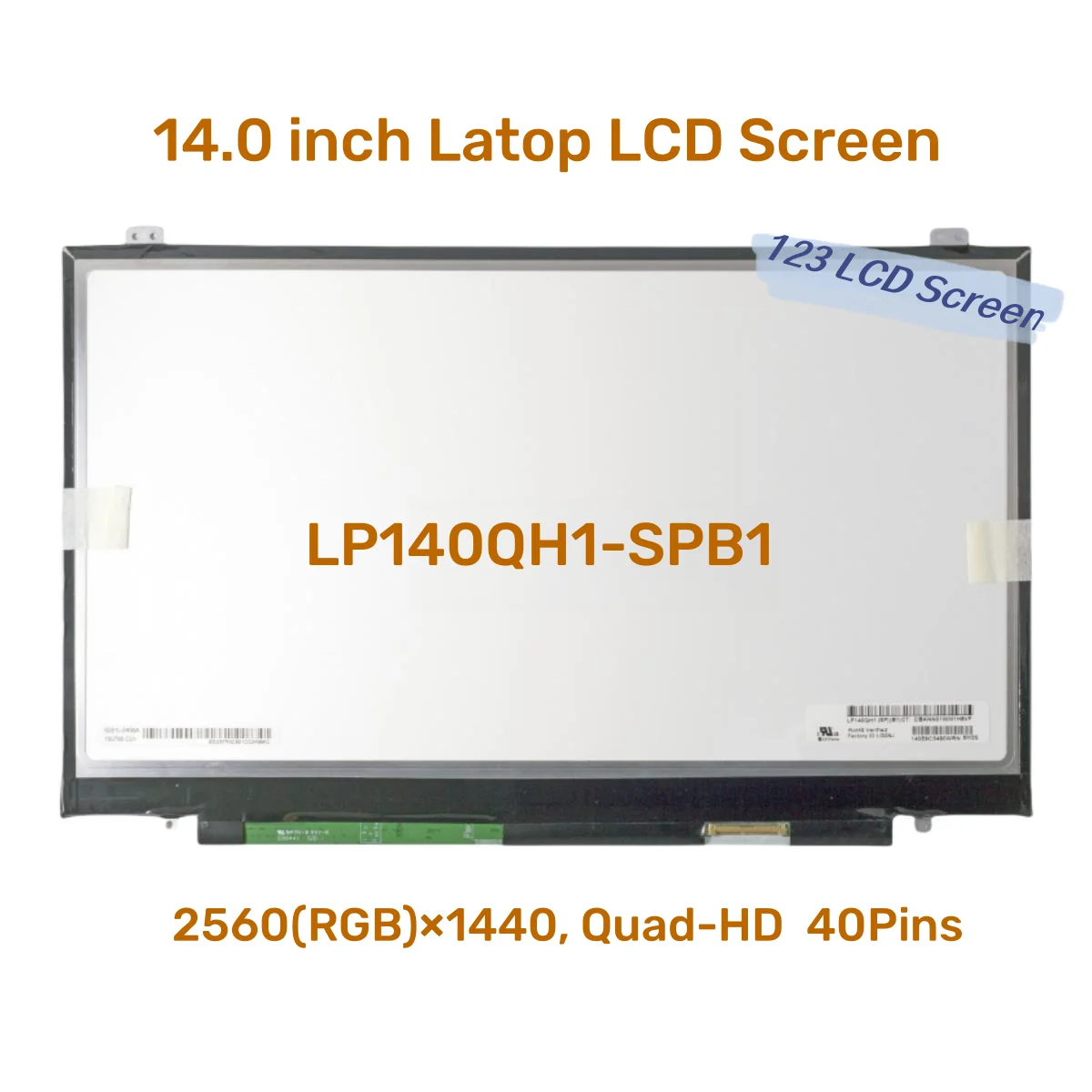 LP140QH1-SPB1-SP-B1-LP140QH1-SPB1-Laptop-LCD-LED-Screen-Panel-Display ...