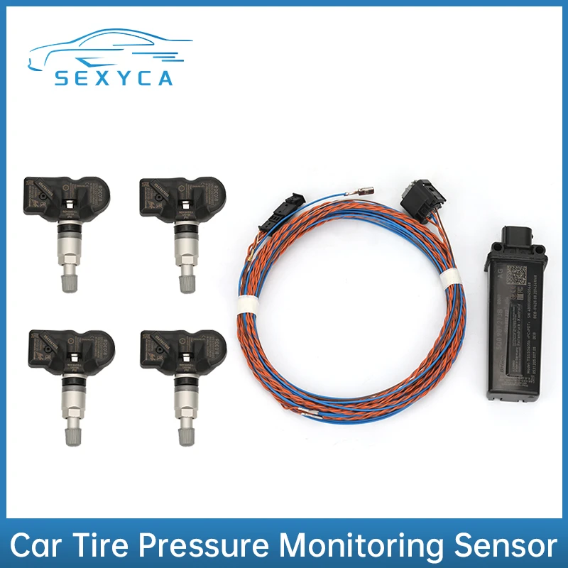 1 Set 5q0907273b Tpms Car Tire Pressure Monitor Sensor For Vw Golf ...