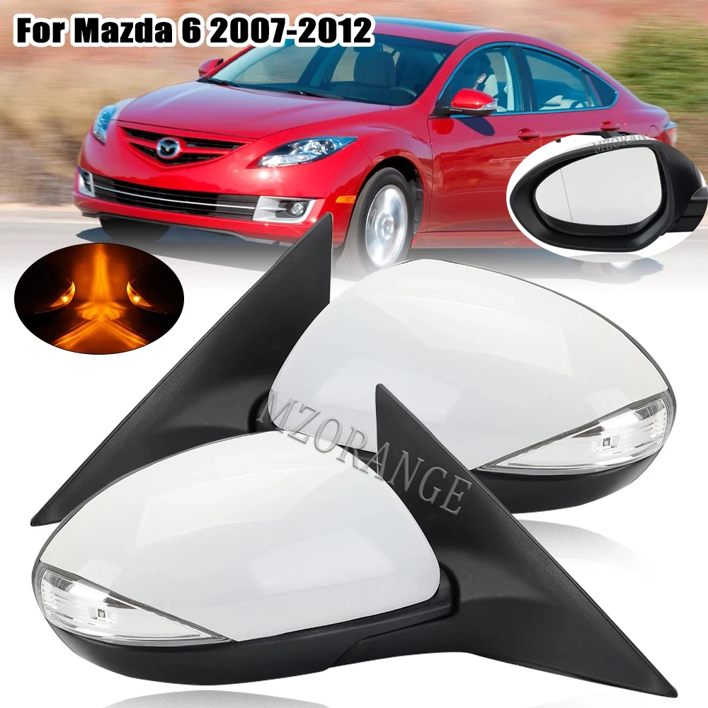 Conjunto-de-espejo-lateral-de-8-pines-para-Mazda-6-GH-2007-2008-2009 ...