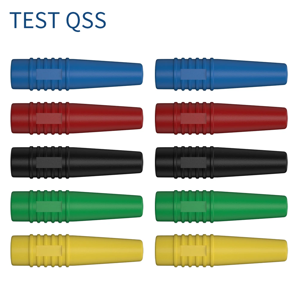 QSS 10PCS 2MM Banana Plug Female Socket Test Plug Terminal Electrical ...