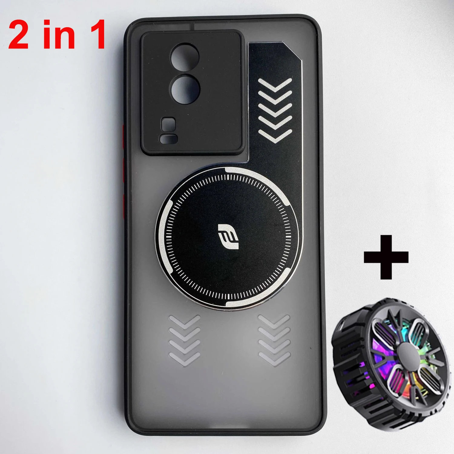 Cooling Phone Case For Iqoo Neo 7 Graphene Aluminum Alloy Game Heat Dissipation Rugged Cover For ...