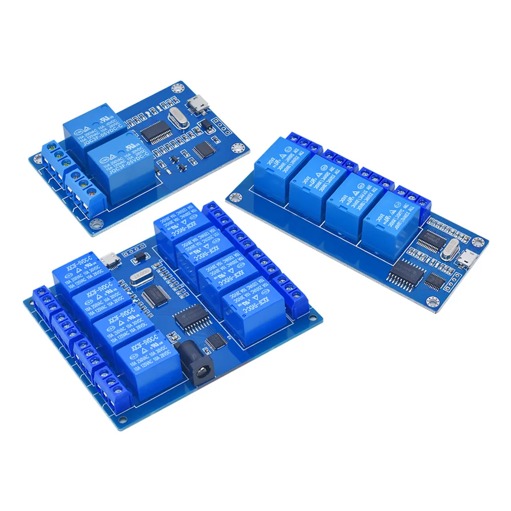DC 5V MICRO USB Relay Module 2 4 8Channel Relay Module Relay control DC 5V MICRO USB Relay Module 2 4 8Channel Relay Module Relay control