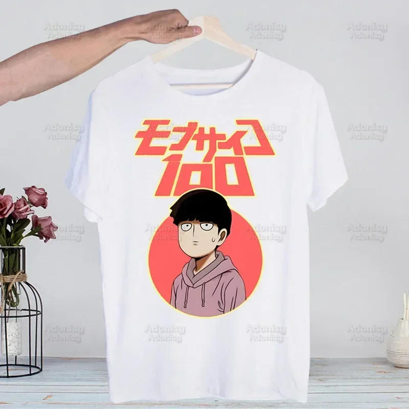 Mob-Psycho-100-T-Shirt-Men-Retro-Tops-Tees-Harajuku-One-Anime-Manga ...