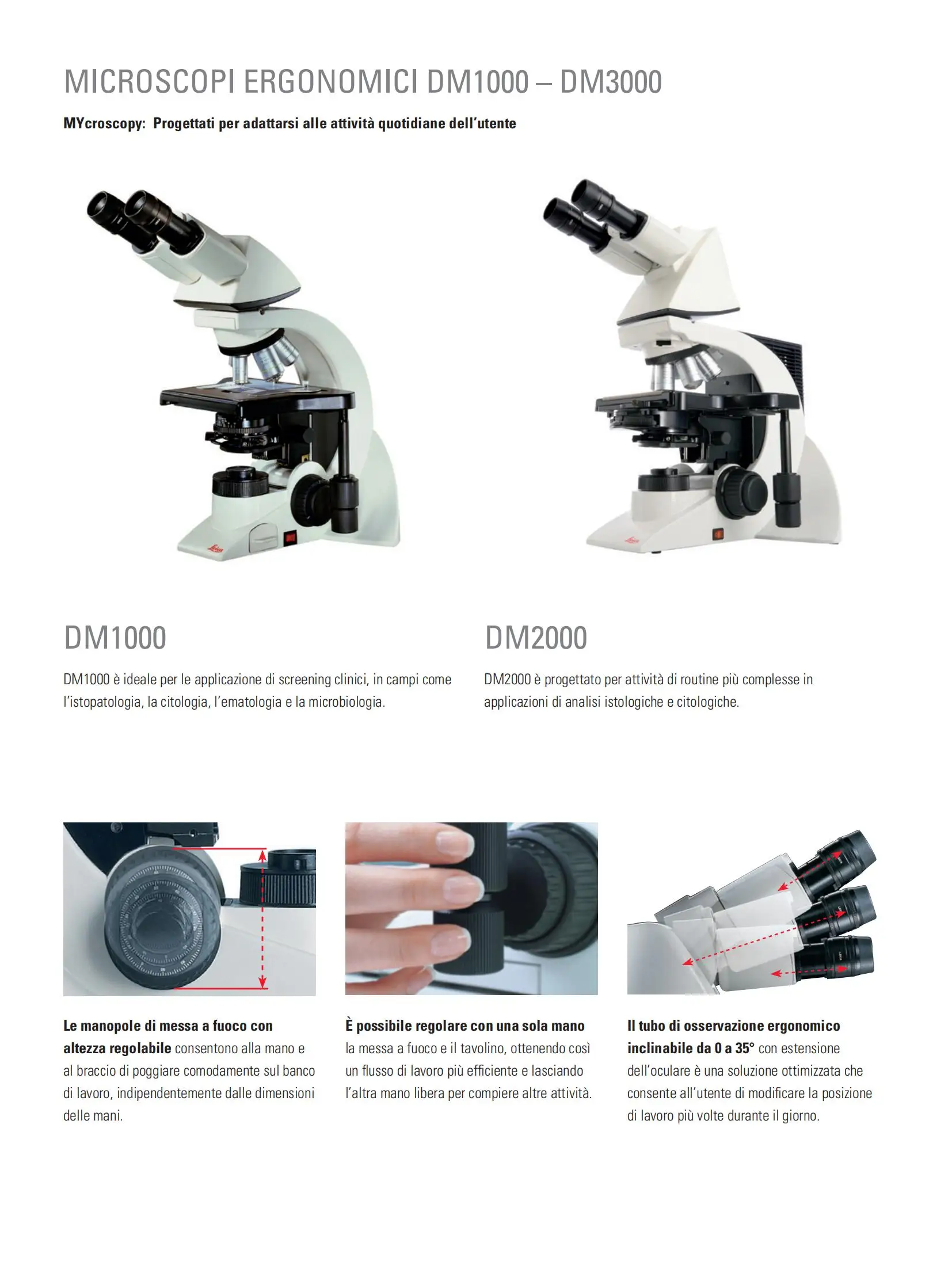 Leica DM2500 Светодиодные оптические микроскопы Бинокулярные ...