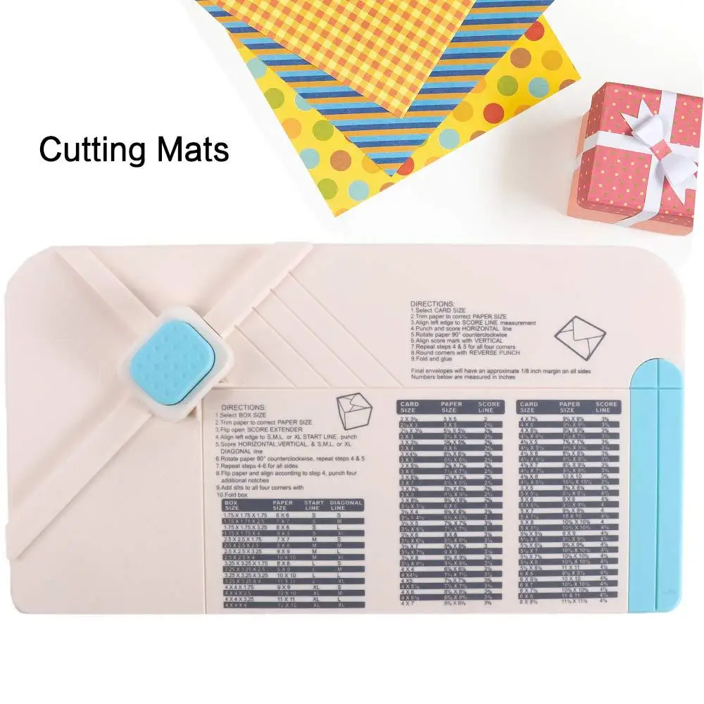Creative Gift Box Paper Cutter Letter Envelope Crease Marking Board ...