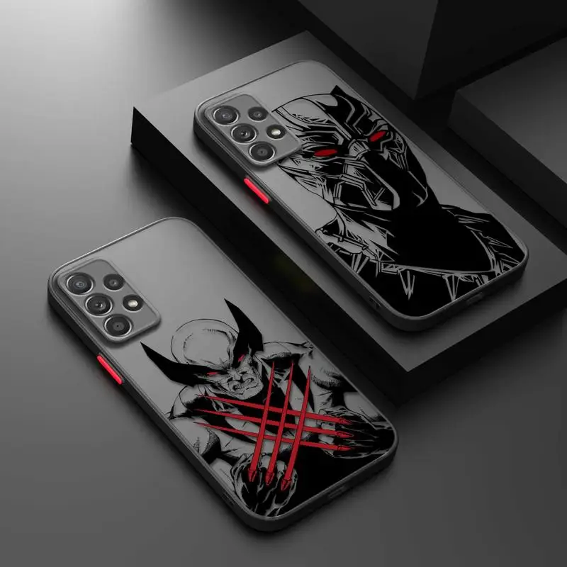 Marvel-Lobezno-Deadpool-Matte-Phone-Case-para-Samsung-Galaxy-A55-A54 ...