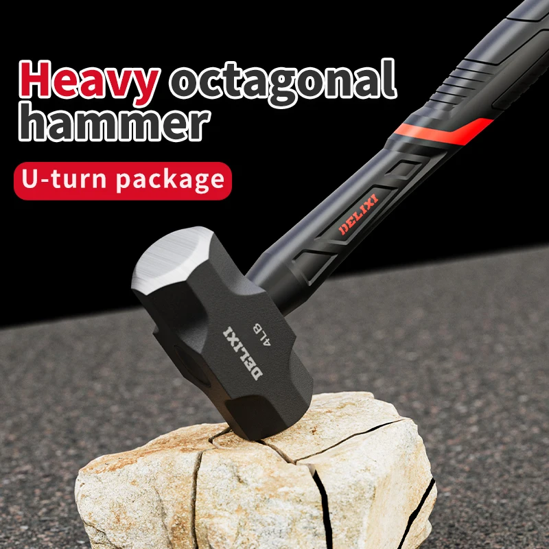 Hammer-octagonal-hammer-hammer-tool-solid-wall-smashing-hammer-even ...