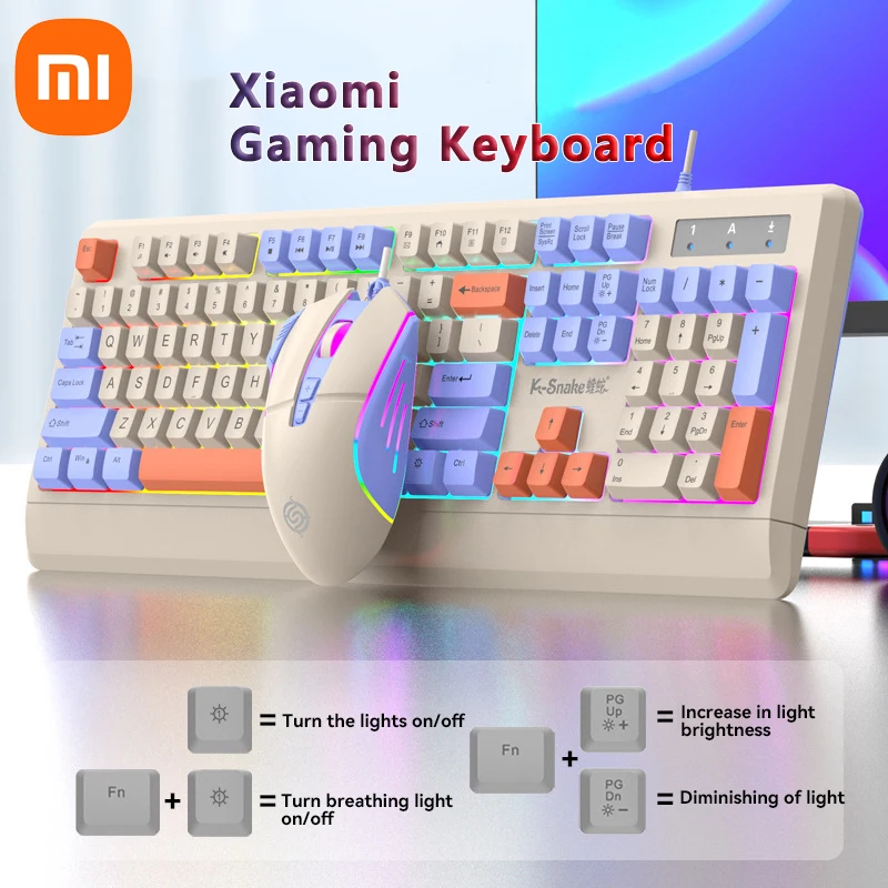 Xiaomi-Keyboard-Professional-Gaming-Office-Keyboard-104-Keys-Full-Key ...
