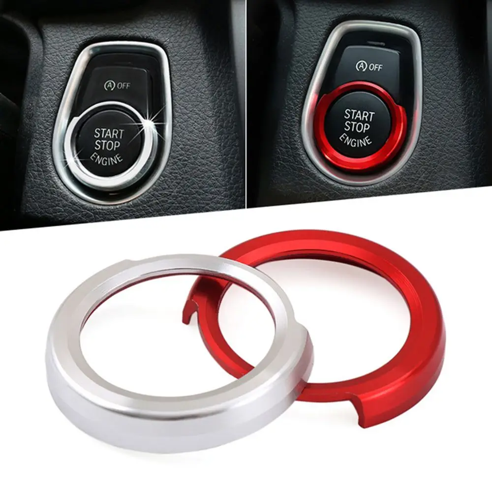 Auto-Interior-Covers-Start-Switch-Button-Ring-Stickers-Car-Ignition ...