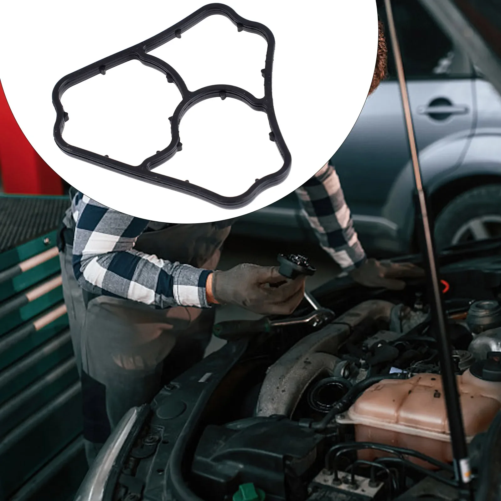 1-Car-Oil-Filter-Housing-To-Block-Gasket-11427509211-For-MINI-For-For ...