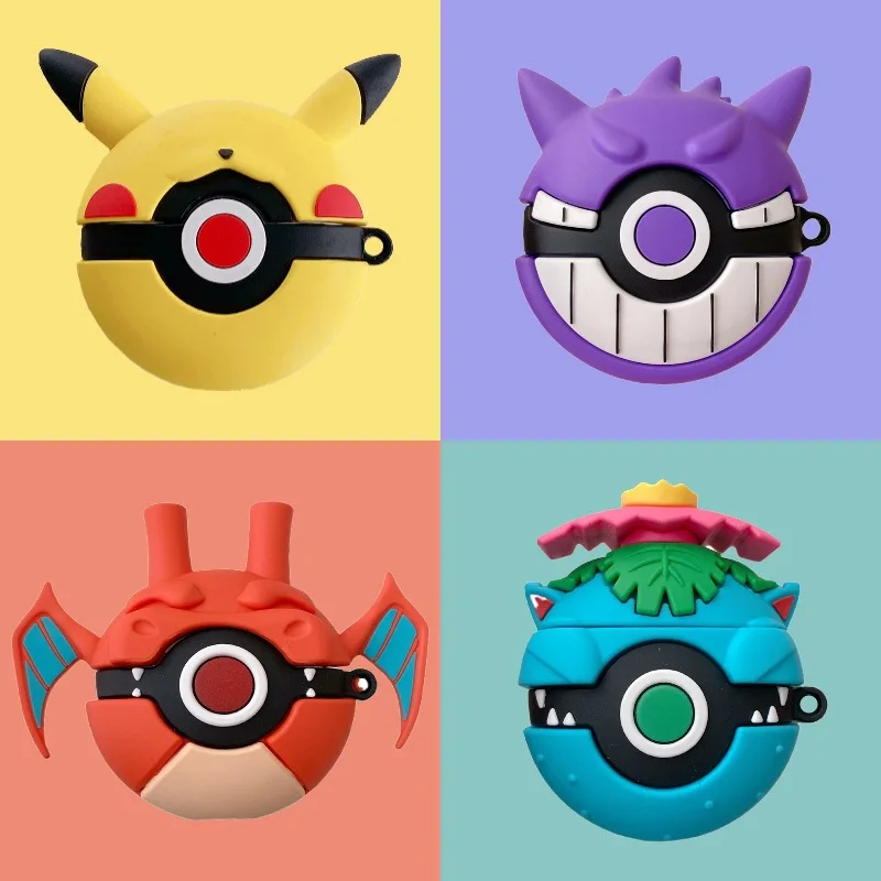 Anime-Pokemon-Pikachu-Silicone-Earphone-Cases-For-Apple-AirPods-1-2 ...
