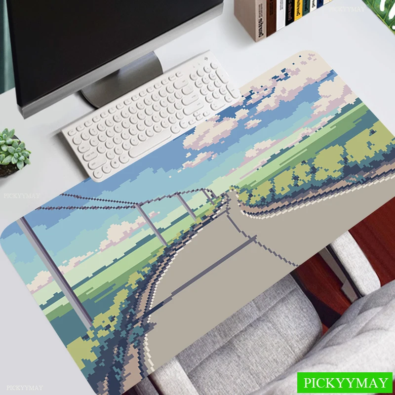 Large-Gaming-Mousepad-Pixel-Sence-Art-Cute-Mouse-Pad-Compute-Mouse-Mat ...