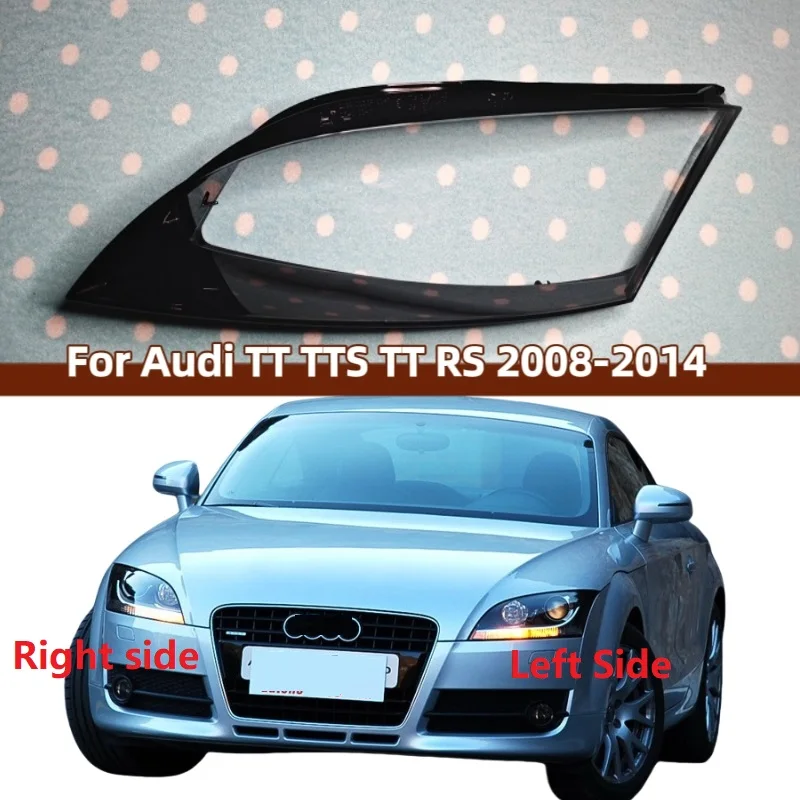For-Audi-TT-TTS-TT-RS-2008-2009-2010-2011-2012-2013-2014-Headlamp-Lens ...