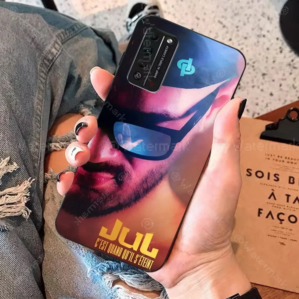 Rapper JuL C'est Pas Des Lol Soft Silicone Phone Case Cover for Huawei ...