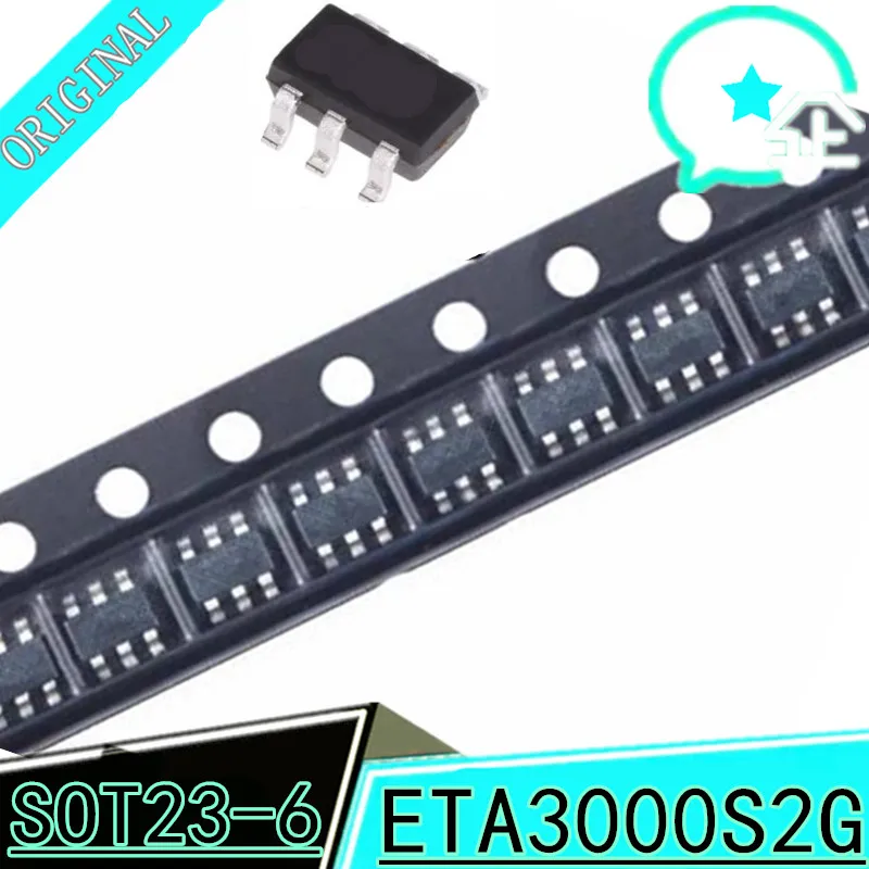 10pcs Original ETA3000S2G silk screen G1 SOT23 6 ETA3000 lithium ...