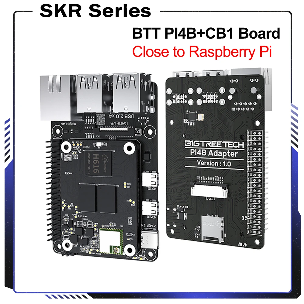 BIGTREETECH PI4B Adapter BTT CB1 Core Board SKR MINI E3 V3.0 Octopus ...