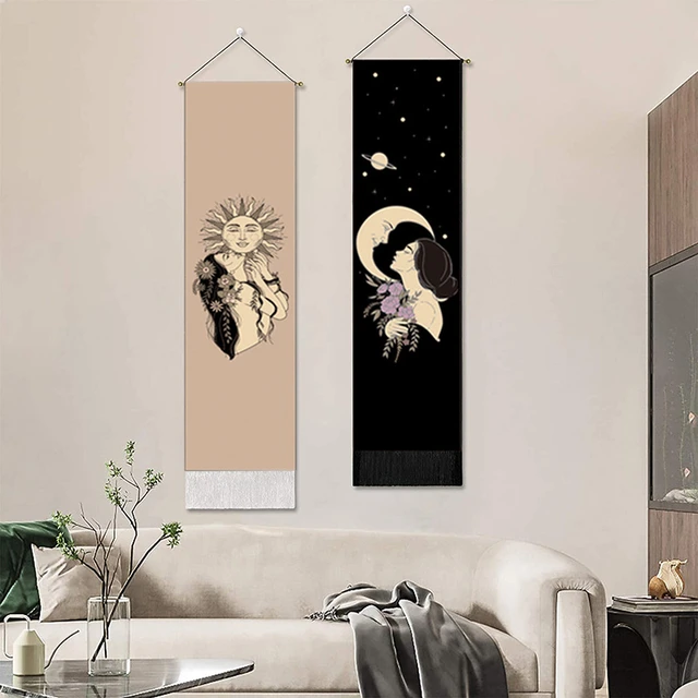 Black Scroll Wall Decor
