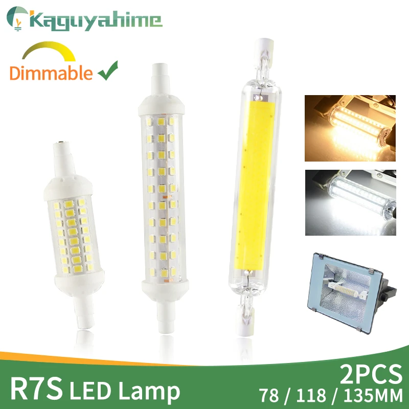 Kaguyahime Led R7s Lamp 6w 9w 12w 220v 110v Led Bulb Dimmable Corn Lamp ...