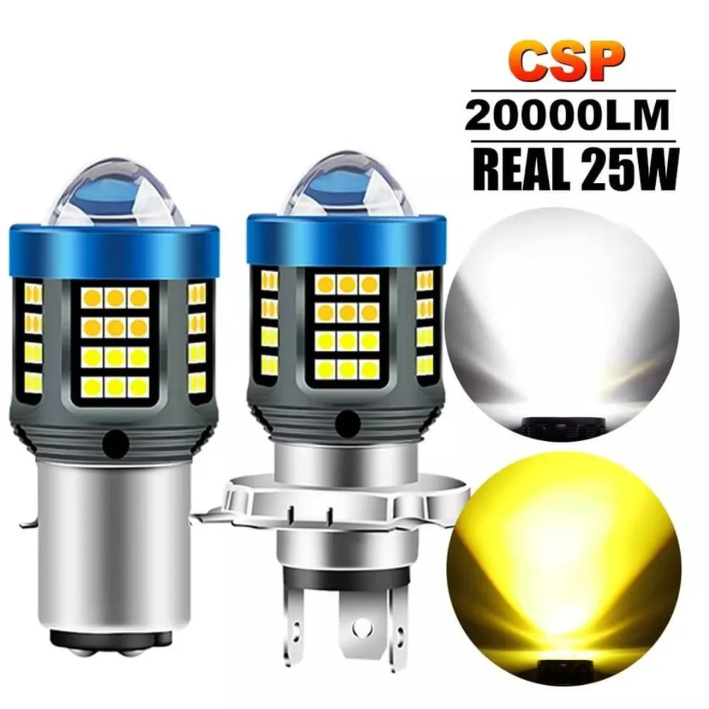 H4-H6-BA20D-LED-Motorcycle-Headlight-LED-CSP-Dual-Color-White-Yellow-Hi ...