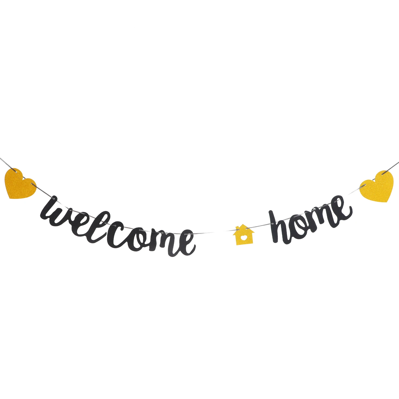 Welcome-Home-Banner-Letter-Hanging-Bunting-Banner-Decorated-with ...