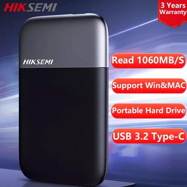 HIKSEMI 외장 휴대용 SSD: 고속 저장과 편리함의 조화