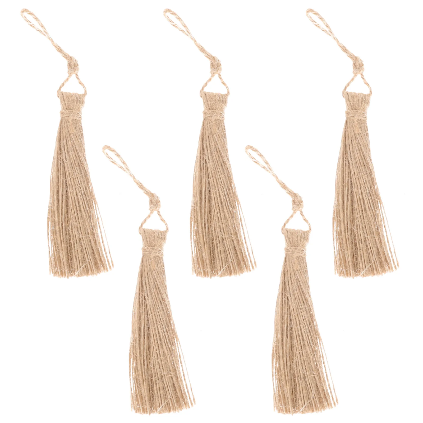 Tassels Tassel Jute Rope Burlap Charms Mini Ornament Chinese Birthday ...