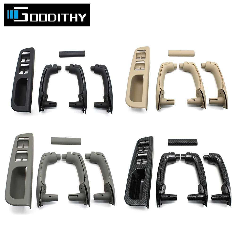 LHD Car Interior Door Armrest Panel Pull Handle Grab Cover Replacement ...