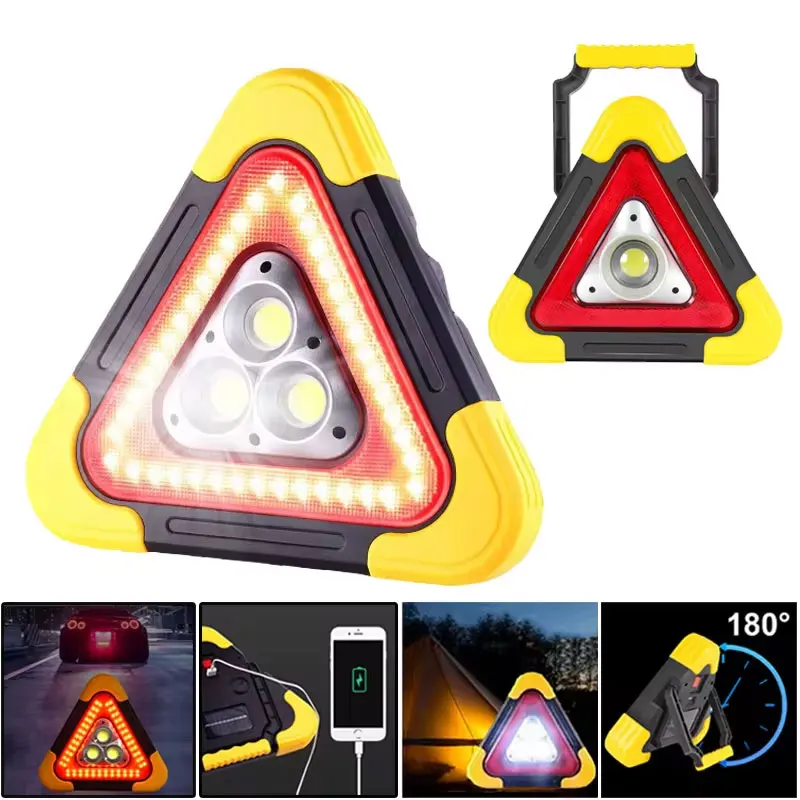 3-in-1-Solar-Emergency-Triangular-Warning-Light-Safety-Emergency ...