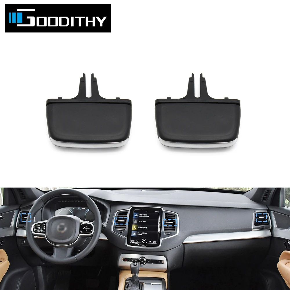 Car-Dashboard-Front-Rear-Air-Conditioner-AC-Vent-Grille-Outlet-Tab-Clip ...