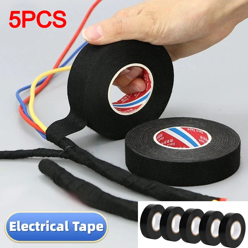 Electrical-Tape-Heat-resistant-Harness-Bundle-Insulation-Auto-Wiring ...