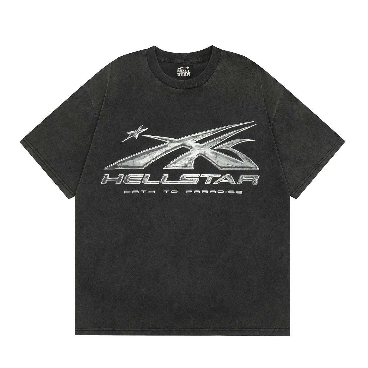 Hellstar-camiseta-casual-de-algod-o-solta-masculina-e-feminina-tops-de ...