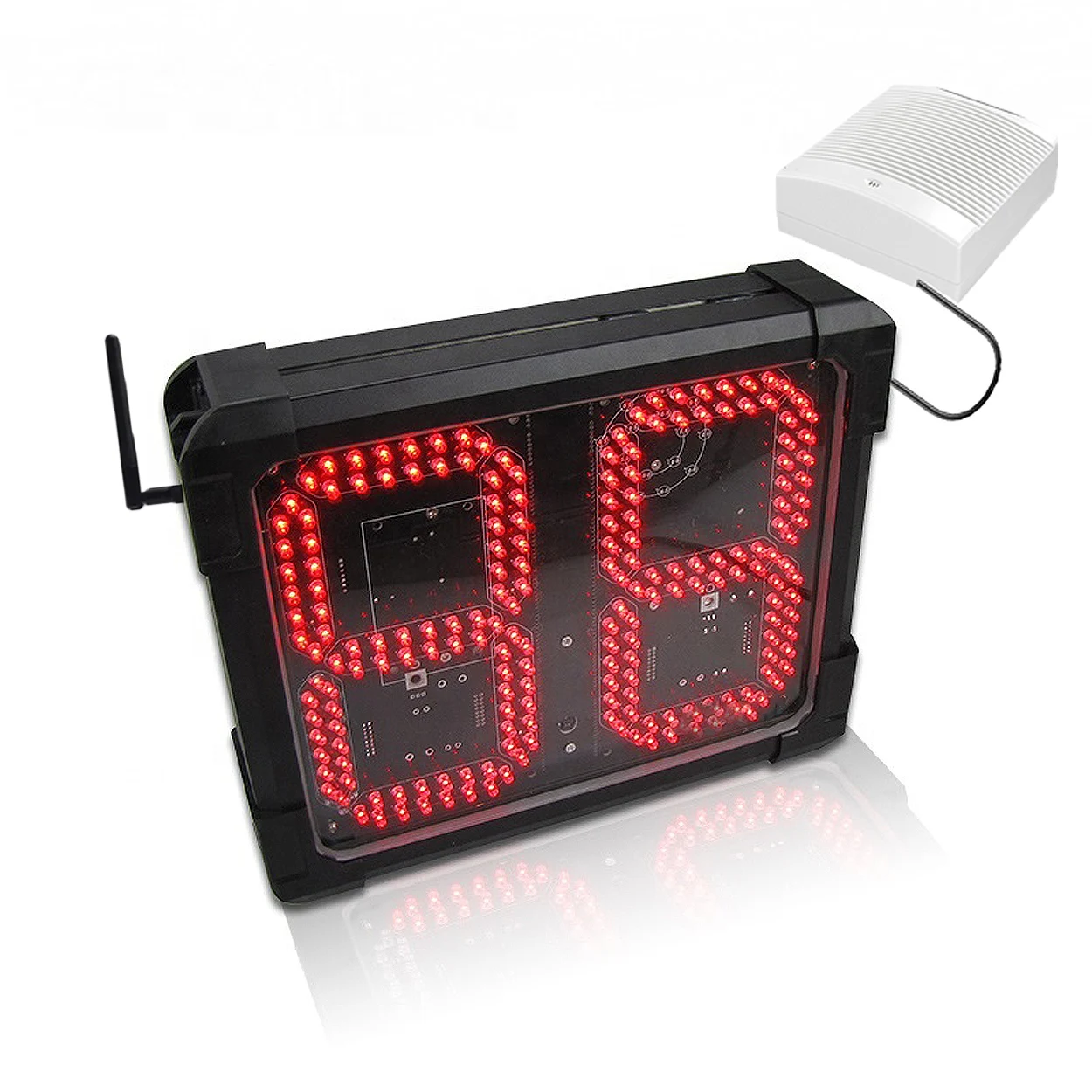2 Pieces Synchronized Red Color Basketball Electronic Scoreboard 12 ...