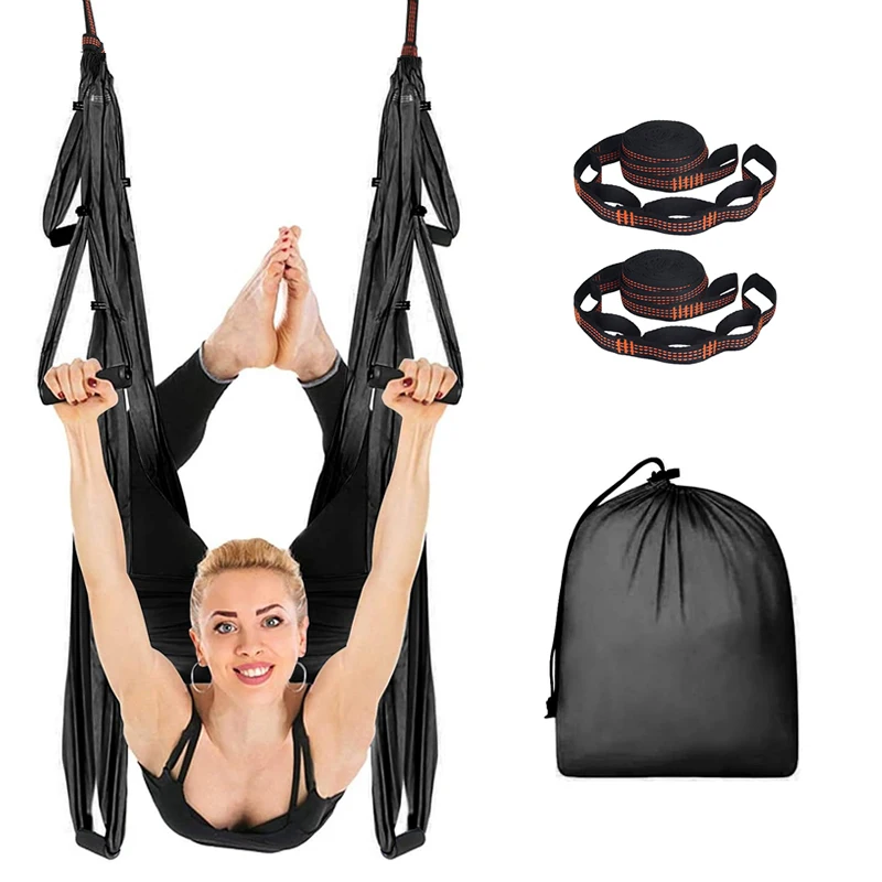 6-maniglie-amaca-Yoga-aerea-altalena-volante-Anti-gravit-Yoga-Pilates ...