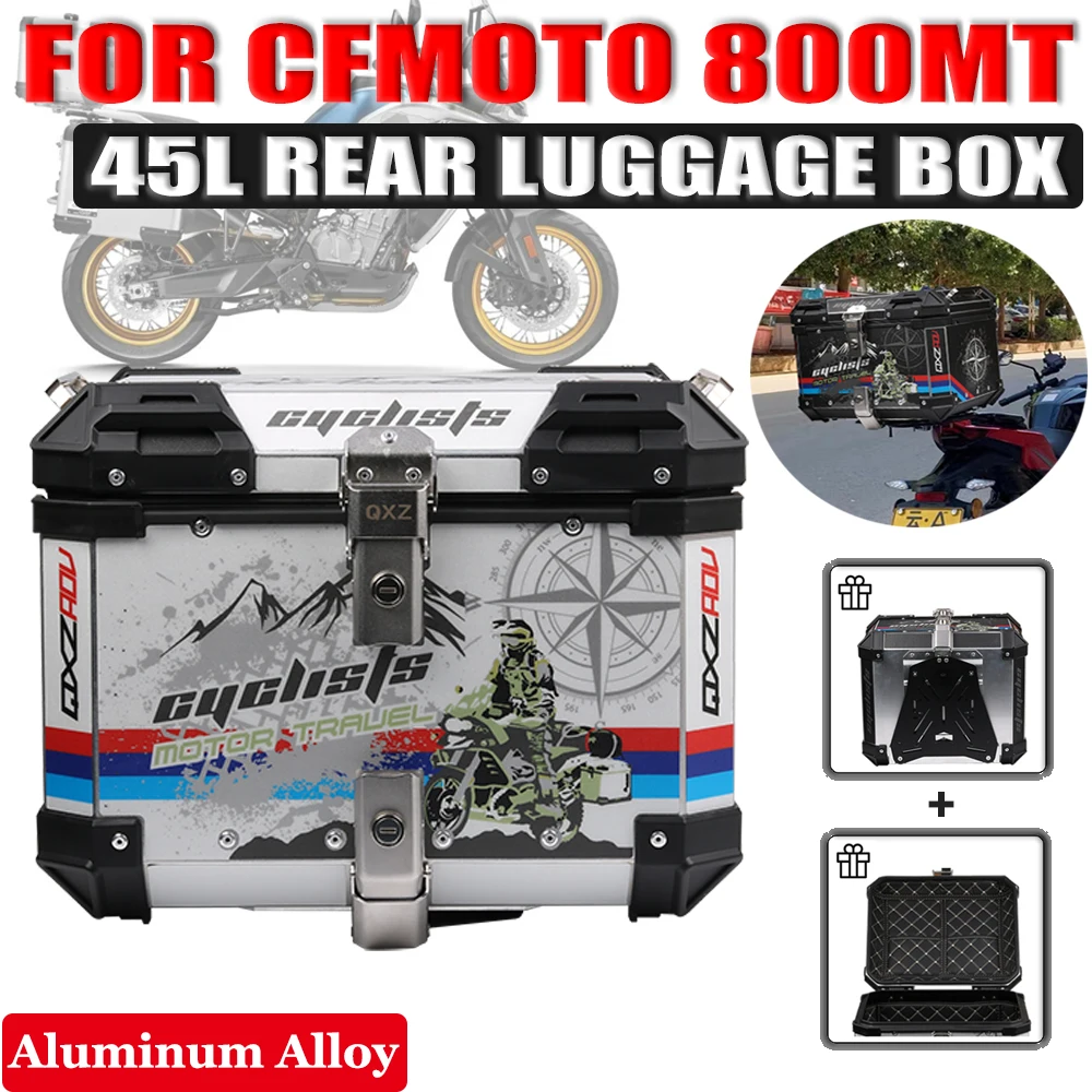 For CFMOTO CF 800MT MT800 800 MT 800 Motorcycle Accessories 45L Top Box ...
