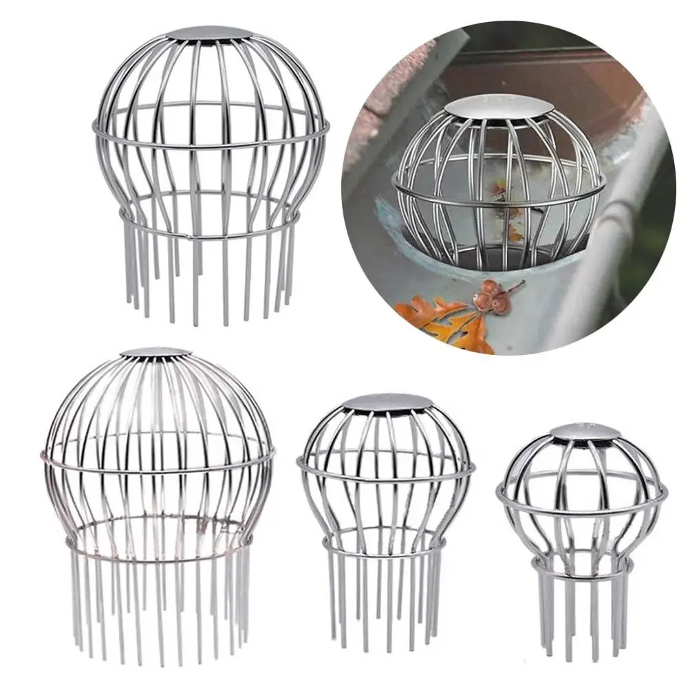 304-Drain-Outdoor-Roof-Down-Pipe-Gutter-Balloon-Guard-Filter-Strainer ...
